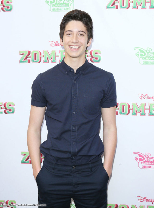 Premiere for Disney Channel’s ‘Zombies’ – Milo Manheim